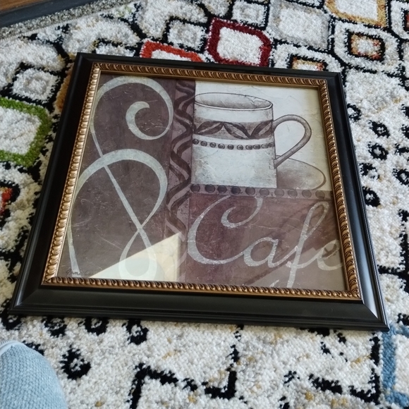 Wall Decor | Wood And Glass Coffee Theme Wall Decor | Poshmark
